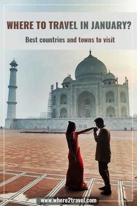 Where to travel in January? Best countries and towns to visit